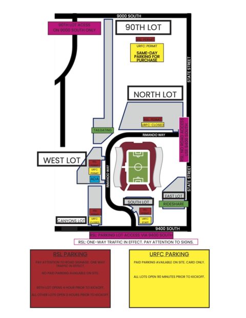 The Official Stadium Map To America First Field